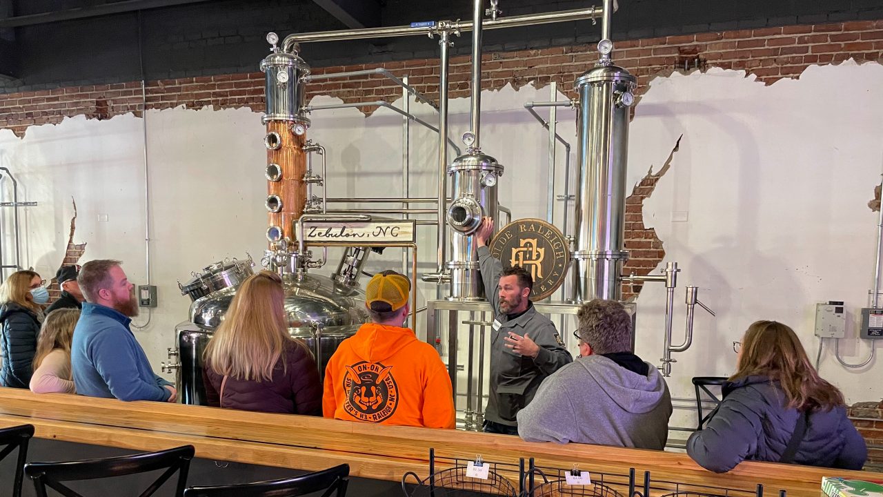 Blending Over Backwards – Olde Raleigh Distillery Tour | People-First ...